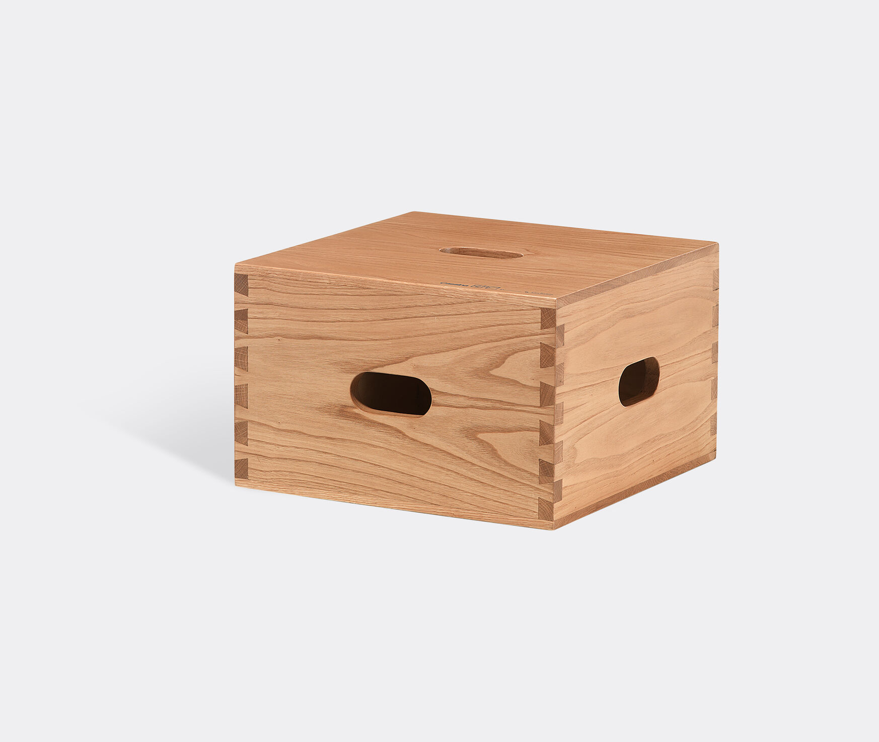 'LC14 - Tabouret Cabanon', stool in chestnut wood by Cassina | Seating ...