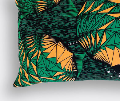 origami cushion pattern