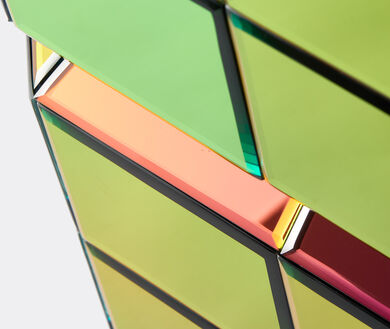 multicolour coffee table