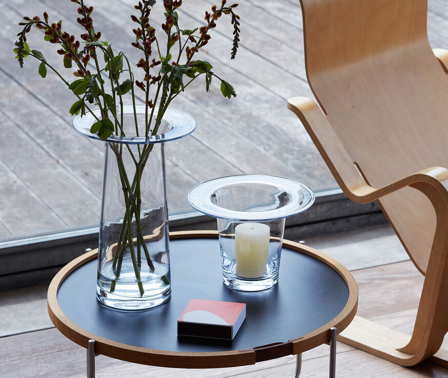 'Victoria' vase, large, transparent by LSA International | Vases ...