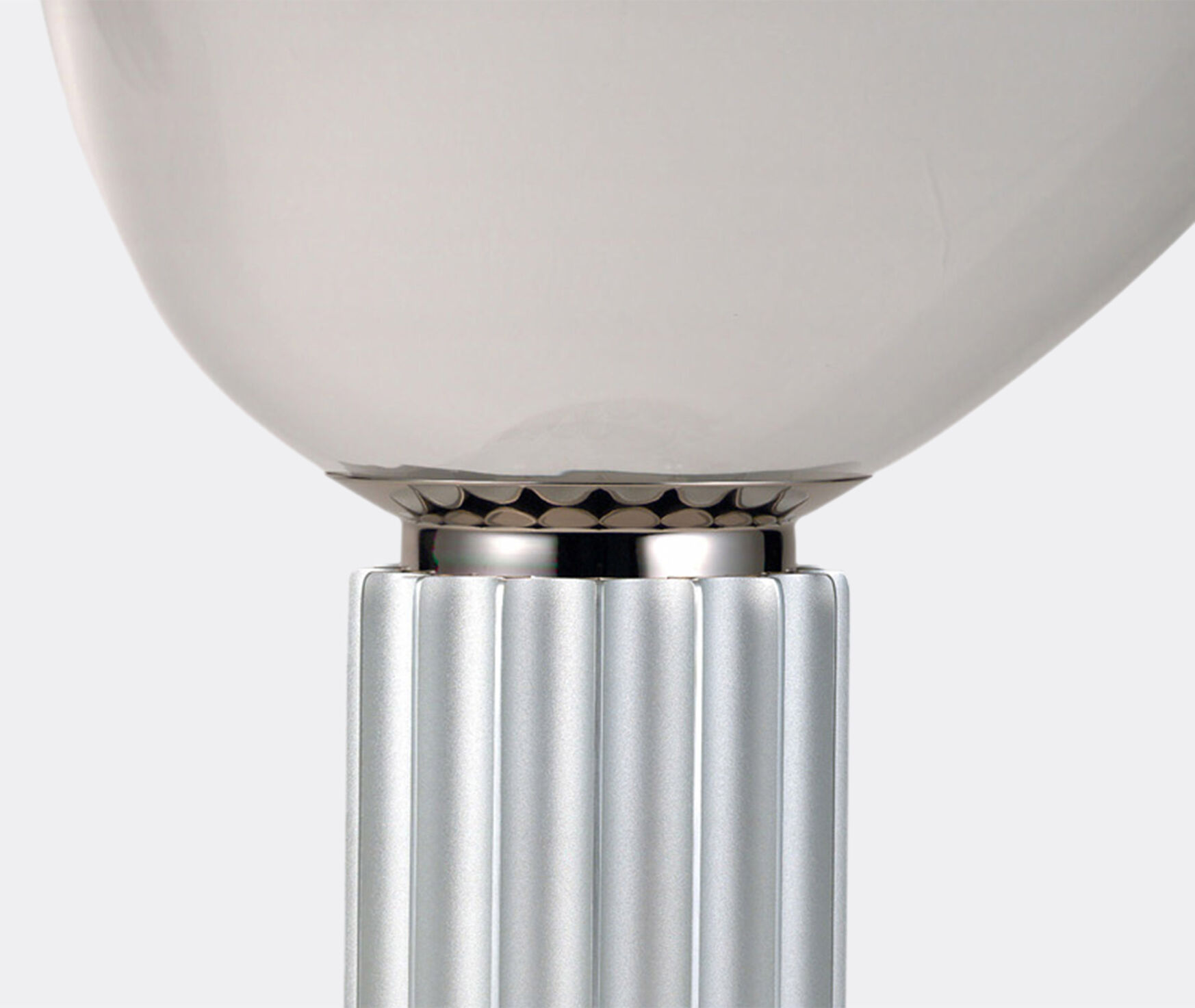 'Taccia' table lamp, silver by Flos | Lighting | FRANKBROS