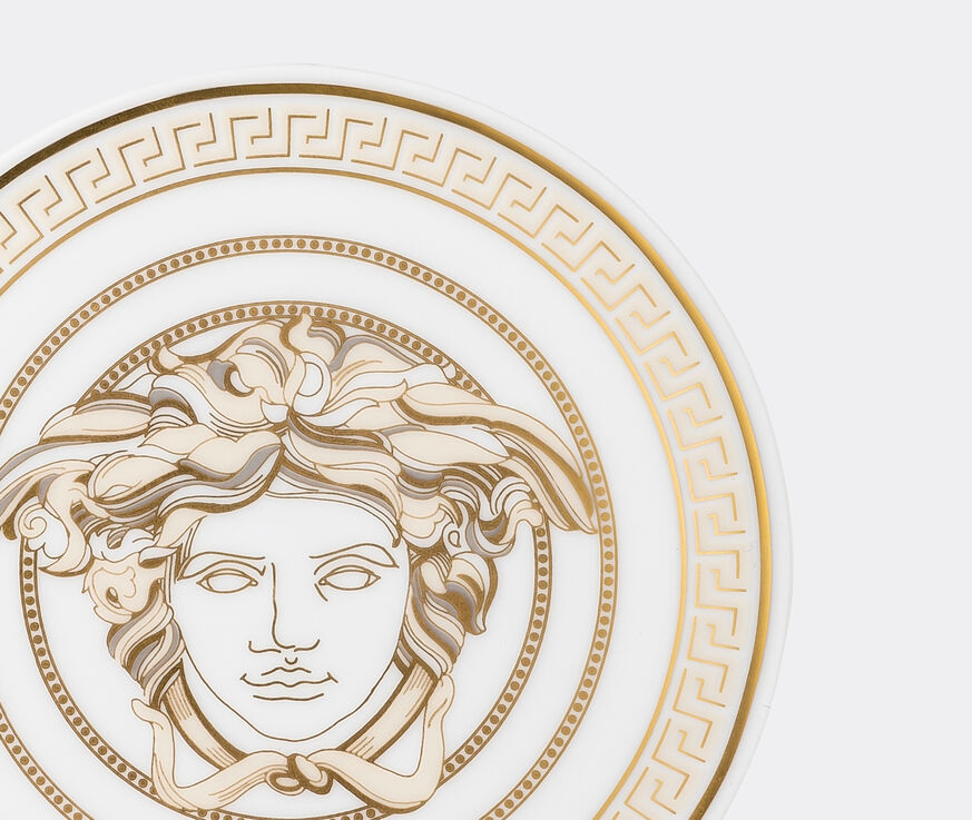 'Medusa Gala' coaster, white by Rosenthal | Barware | FRANKBROS