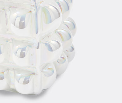 bubble vase white
