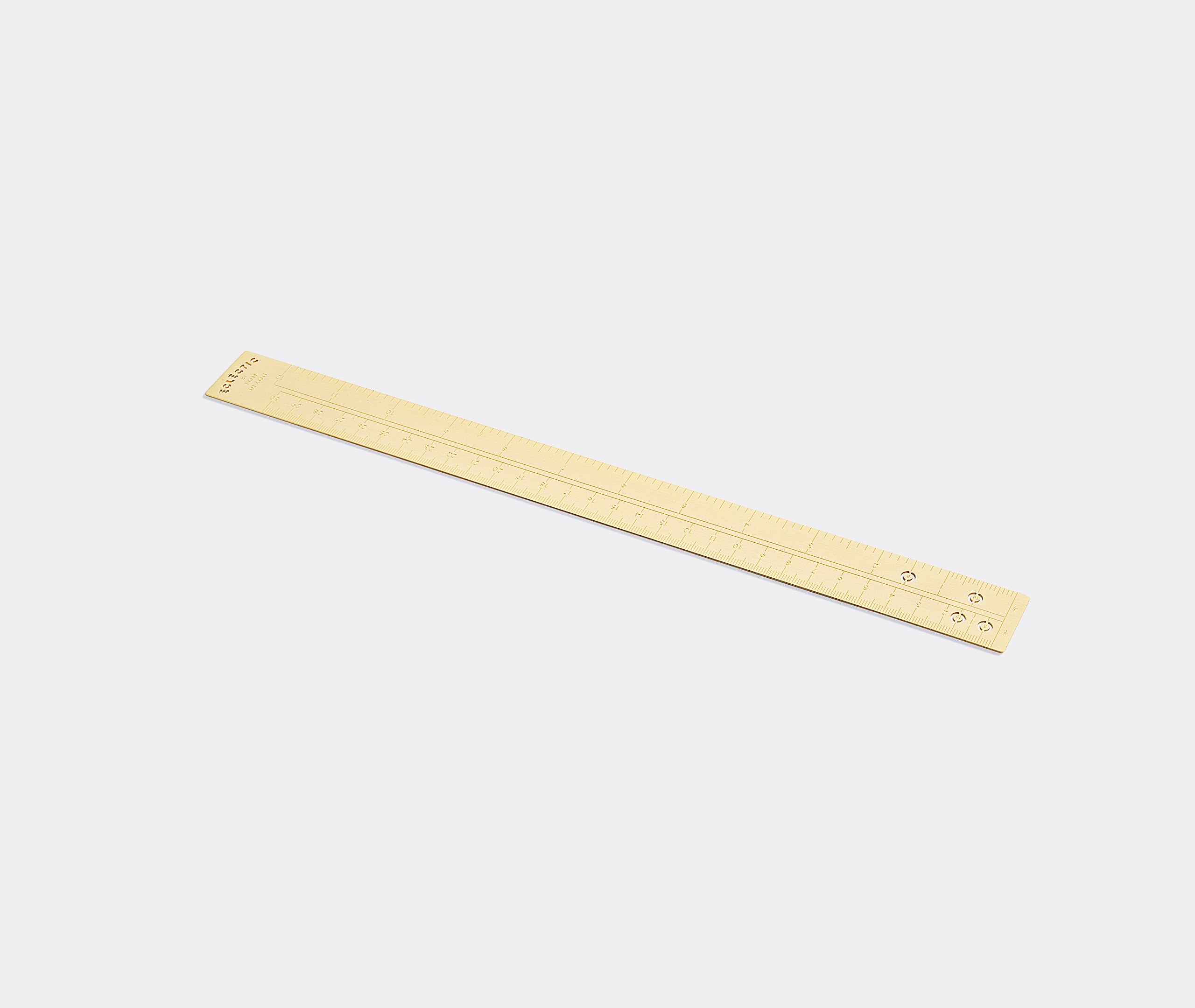'The golden rule' ruler by Tom Dixon | Desktop Tools | FRANKBROS
