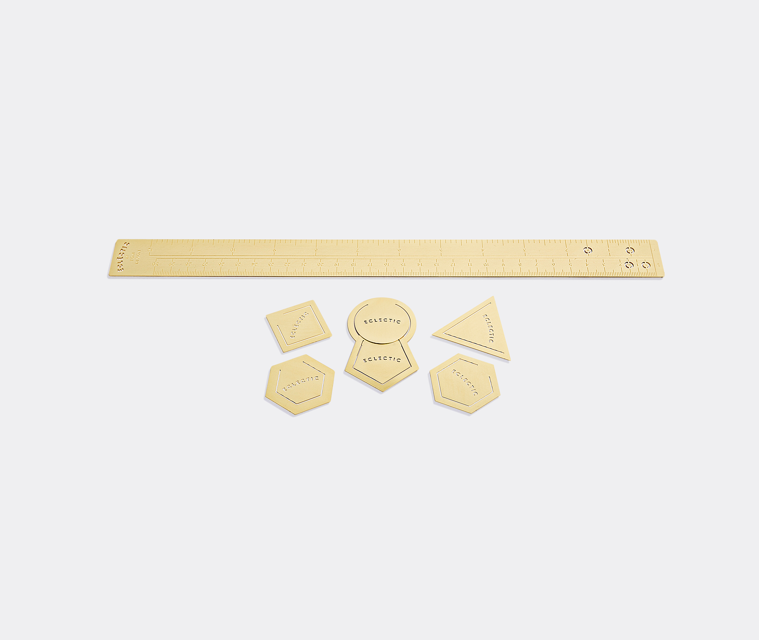 'The golden rule' ruler by Tom Dixon | Desktop Tools | FRANKBROS