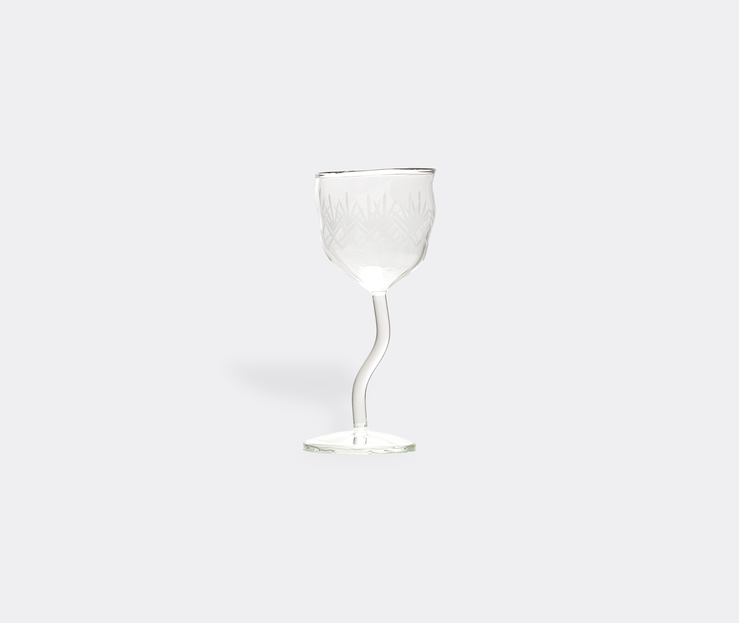 Seletti X Diesel Living Classics On Acid Greca Wine Glass In ...
